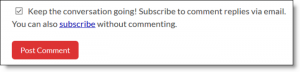 Subscribe to Comments Reloaded Plugin Settings | BlogAid