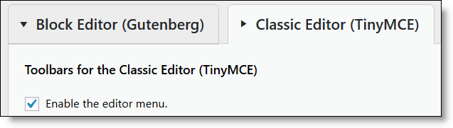 TinyMCE Advanced in WP 5.x and Gutenberg | BlogAid