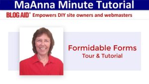 Formidable Forms: Getting Started Tutorial | BlogAid